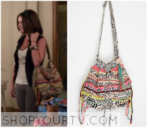 Pretty Little Liars: Season 3 Episode 7 Aria's Aztec Bag | Shop Your TV