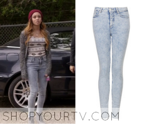 Finding Carter: Season 1 Episode 6 Bird's Acid Wash Jeans | Shop Your TV