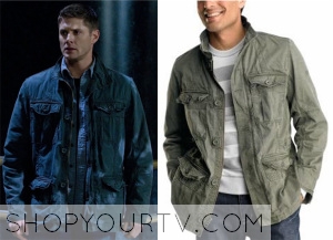 SUPERNATURAL: DEAN'S Commander Slub Twill Jacket | Shop Your TV