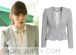 A to Z: Season 1 Episode 7 Zelda's Grey Blazer | Shop Your TV