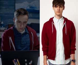 Atypical: Season 1 Episode 1 Sam's Red Hoodie | Shop Your TV