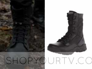 The Punisher: Season 1 Episode 5 Frank's Black Leather Boots | Shop Your TV