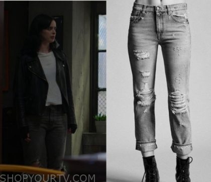 Jessica Jones Clothes, Style, Outfits, Fashion, Looks | Shop Your TV