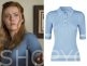 Nancy Drew: Season 1 Episode 1 Nancy's Blue Ribbed Polo Sweater | Shop ...