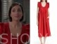 Life in Pieces: Season 4 Episode 3 Jen's Red Ruffle Dress | Shop Your TV