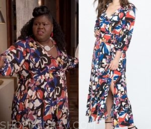 Empire: Season 6 Episode 15 Becky's Floral Wrap Dress | Shop Your TV