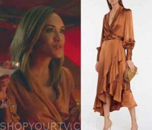 Harlem: Season 1 Episode 2 Quinn's Silk Wrap Dress | Shop Your TV