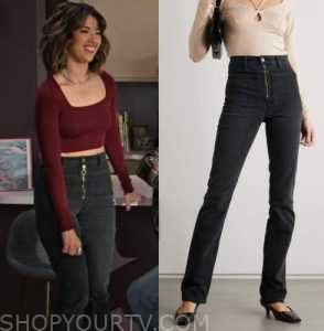 Maggie: Season 1 Episode 3 Louise's Zip Pocket jeans | Shop Your TV