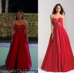 Boo, Bitch: Season 1 Episode 8 Erika's Red Prom Dress | Shop Your TV