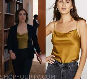 Partner Track: Season 1 Episode 1 Silk Cowl Camisole | Shop Your TV