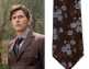 Doctor Who: 50th Anniversary The Doctor’s Brown Floral Print Tie | Shop ...