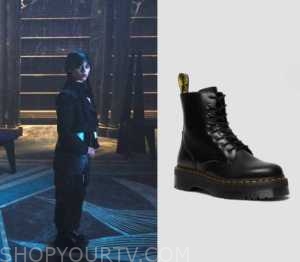 Wednesday: Season 1 Episode 7 Wednesday's Black Boots | Shop Your TV