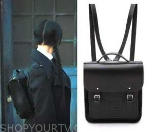 Wednesday: Season 1 Episode 7 Wednesday's Black Backpack | Shop Your TV