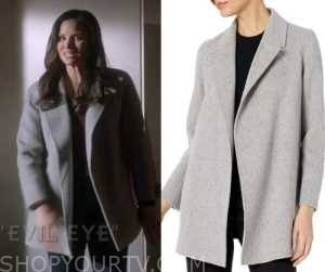 NCIS: Season 20 Episode 13 Jess’ Grey Wool Coat | Shop Your TV