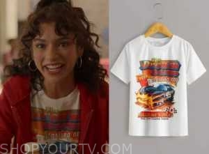 Freeridge: Season 1 Episode 4 Ines' Graphic Tee | Shop Your TV