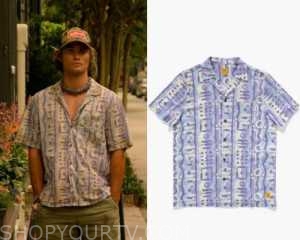 Outer Banks: Season 3 Episode 4/5 John B's Printed Shirt | Shop Your TV