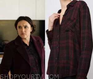 FBI Most Wanted: Season 4 Episode 19 Hana's plaid Shirt | Shop Your TV