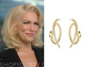 Ted Lasso: Season 3 Episode 12 Rebecca's Gold Snake Hoop Earrings ...