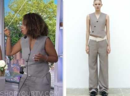 The Today Show: July 2023 Talia Parkinson-Jones's Grey Vest and ...