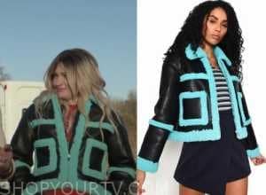 Brassic: Season 5 Episode 6 Sugar's Fur Trim Jacket | Shop Your TV