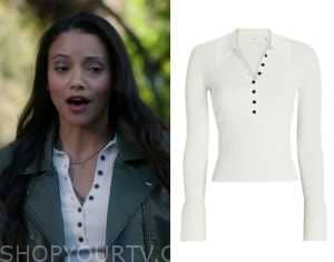 Found: Season 1 Episode 2 Lacey's Polo Top | Shop Your TV