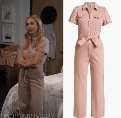 General Hospital: November 2023 Josslyn's Pink Jumpsuit | Shop Your TV