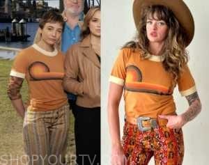 NCIS Sydney: Season 1 Promo Bluebird's Retro Sunset Tee | Shop Your TV