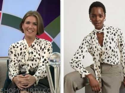 Good Morning Britain: January 2024 Susanna Reid's White and Black ...