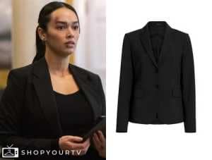 FBI International: Season 3 Episode 1 Cameron's Black Blazer | Shop Your TV
