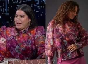 Curb Your Enthusiasm: Season 12 Episode 1 Maria Sofia's Organza Blouse ...