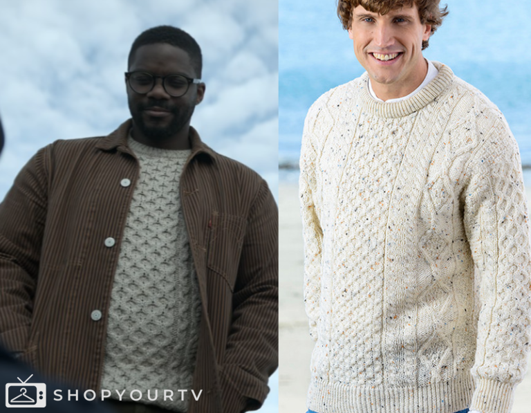 3 Body Problem: Season 1 Episode 5/6 Saul's Flecked Wool Sweater | Shop ...