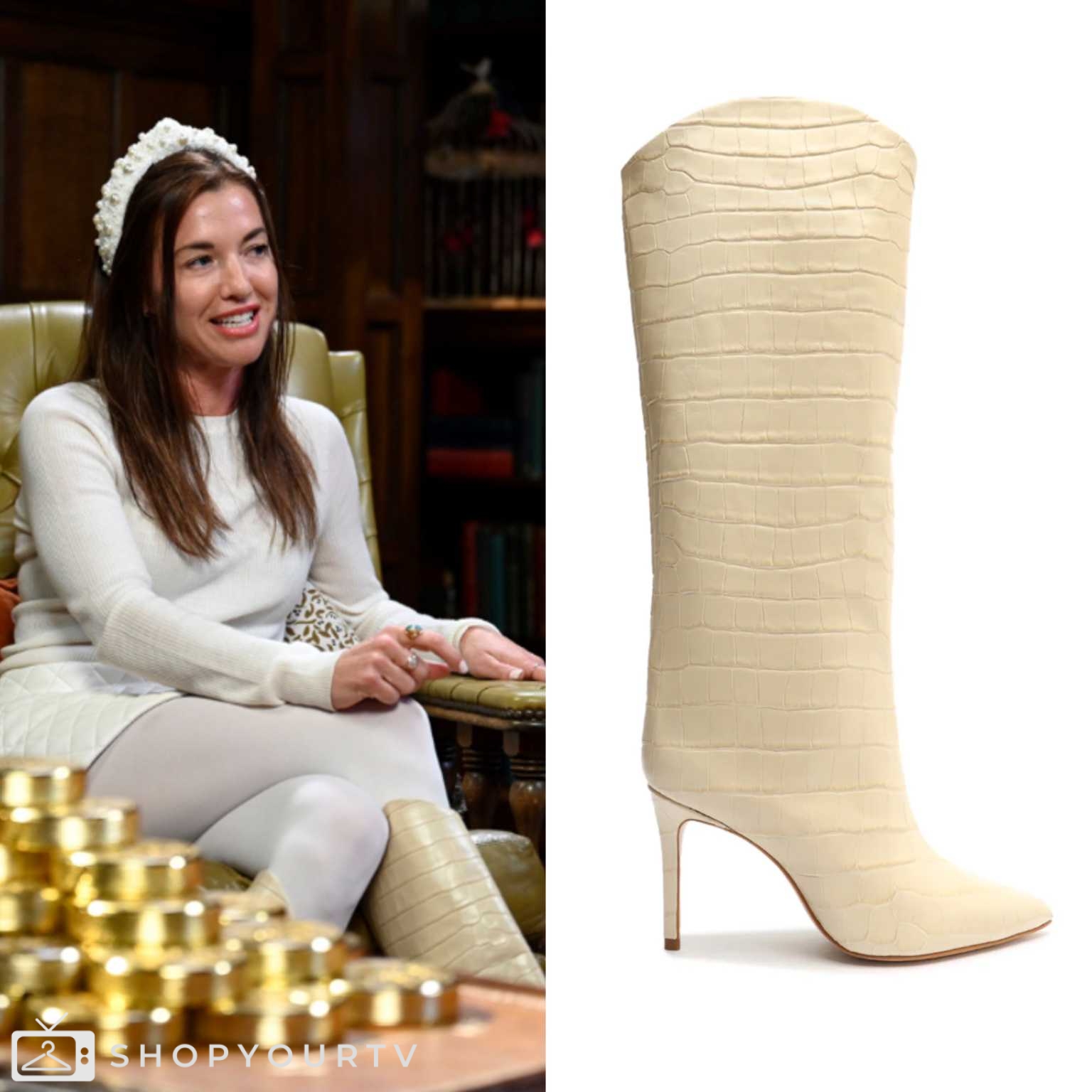 The Traitors (US): Season 2 Parvati’s White Boots | Shop Your TV