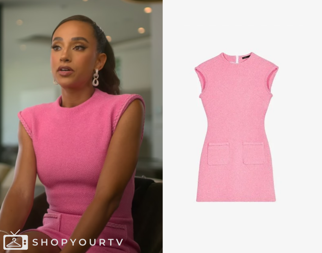 Buying Beverly Hills: Season 2 Confessional Tyler's Pink Tweed Mini ...