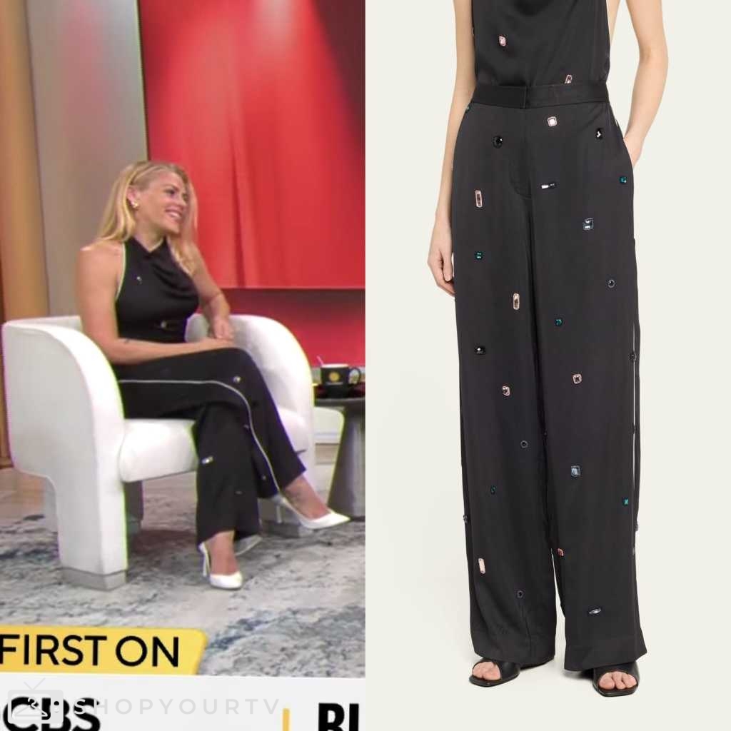 CBS Mornings: March 2024 Busy Philipps’s Gem Satin Pants | Shop Your TV