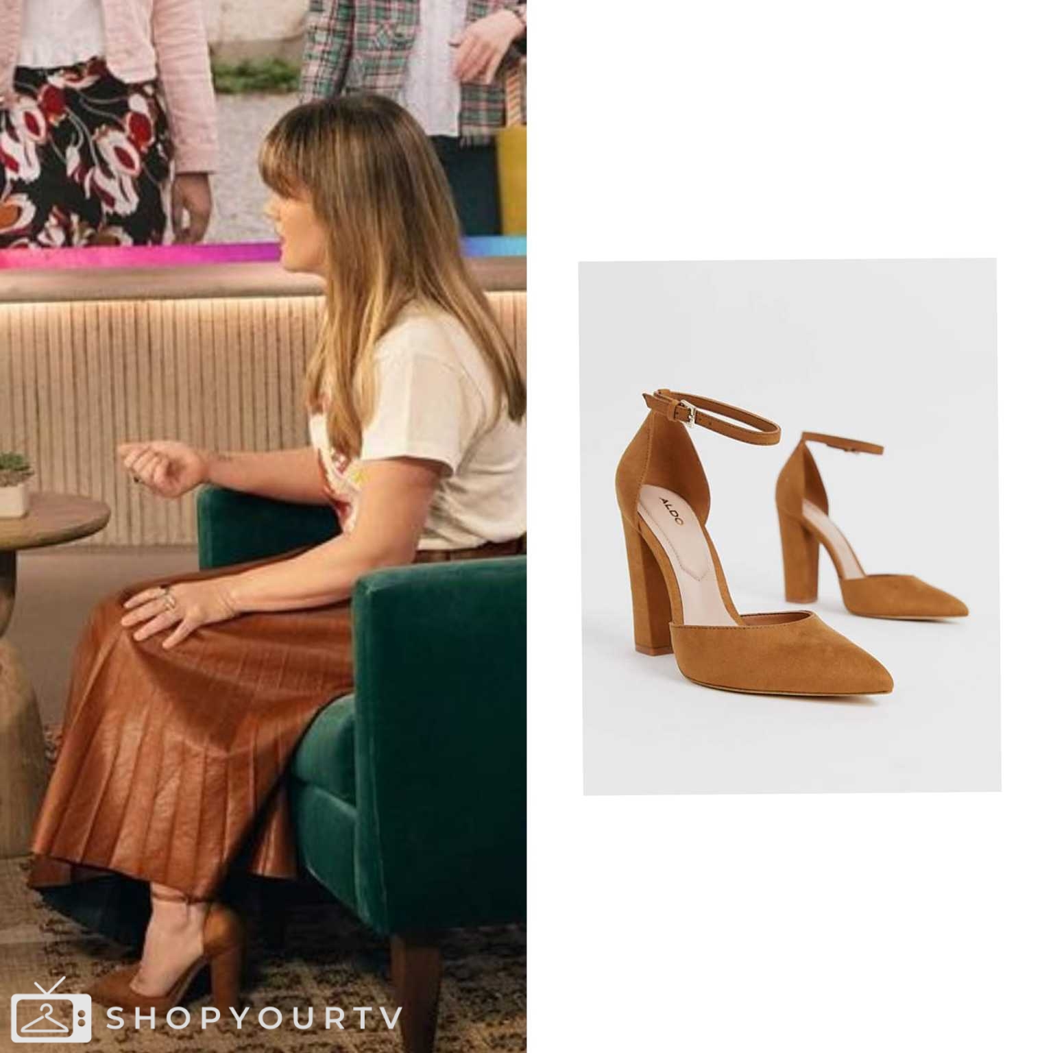 The Kelly Clarkson Show: March 2024 Kelly Clarkson’s Brown Suede Shoes ...