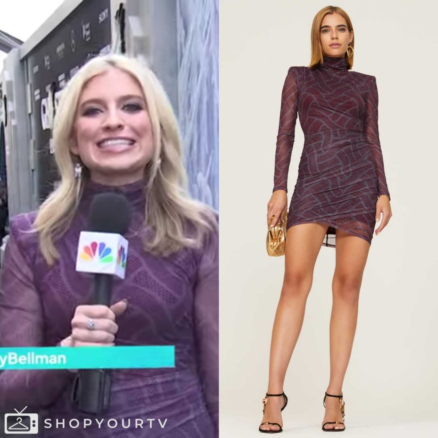 New York Live: March 2024 Ashley Bellman's Purple Dress | Shop Your TV