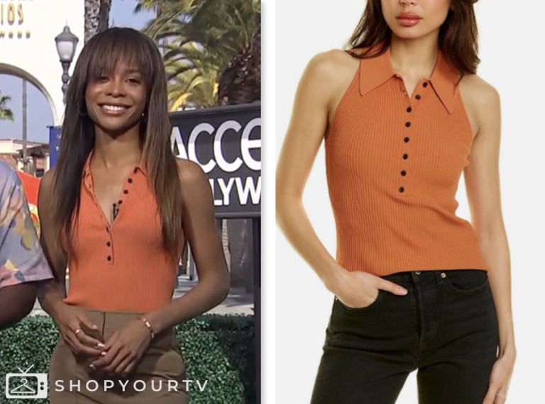 Access Hollywood: January 2024 Zuri Hall's Blue Tie Dye Midi Dress ...