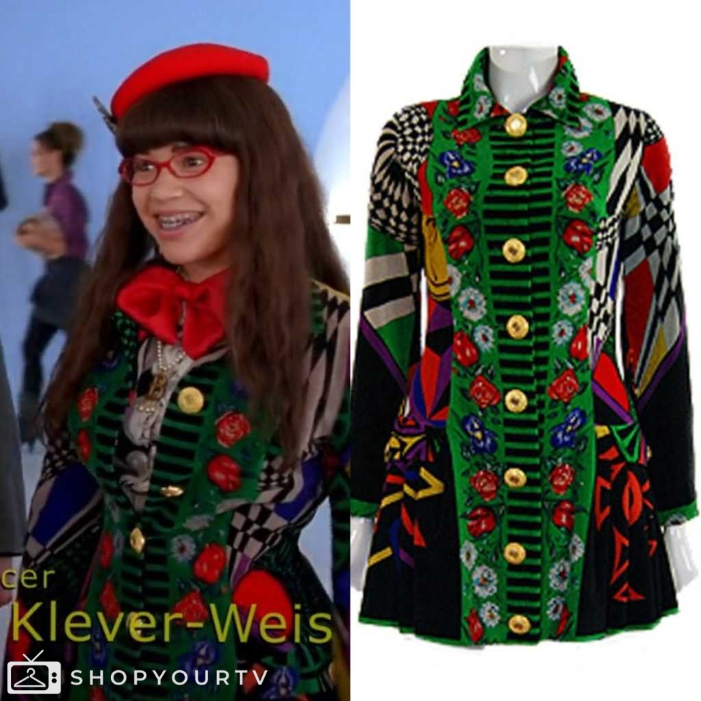 Ugly Betty: Season 3 Episode 9 Betty’s Printed Coat | Shop Your TV