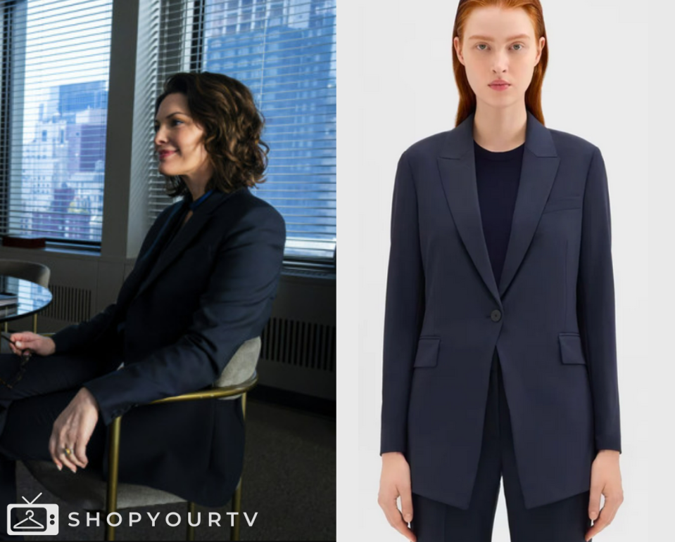 FBI: Season 6 Episode 6 Isobel's Navy Blazer | Shop Your TV