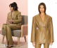 Summer House: Season 8 Aftershow Danielle's Tan Leather Blazer | Shop ...