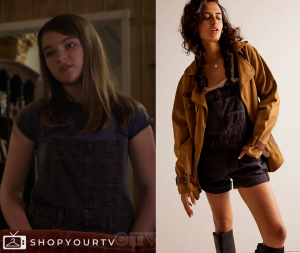 Young Sheldon: Season 7 Episode 5 Missy's Black Denim Overalls | Shop ...