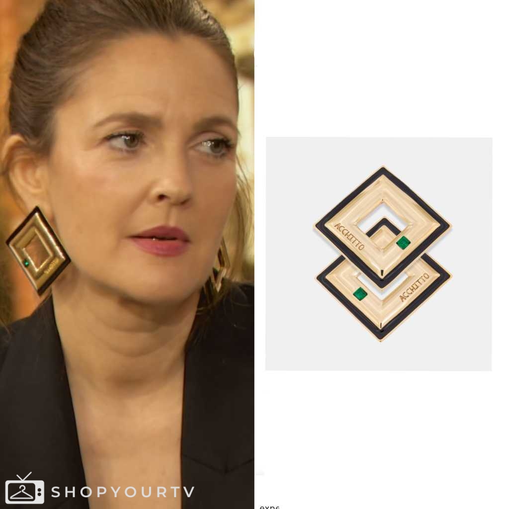 Drew Barrymore Show: March 2024 Drew Barrymore’s Earrings | Shop Your TV