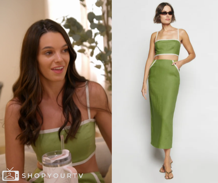 Vanderpump Rules: Season 11 Episode 8 Ally's Green & White Trim Two ...