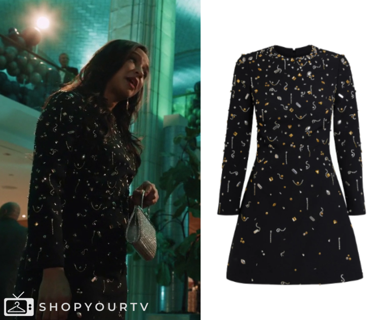 Elsbeth: Season 1 Episode 4 Kaya's Embellished Mini Dress | Shop Your TV