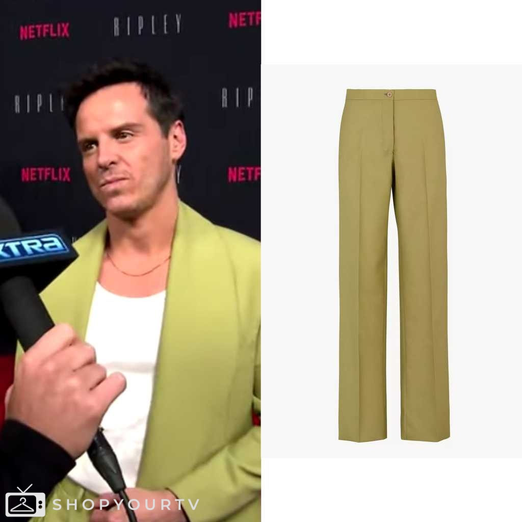 Extra: April 2024 Andrew Scott’s Green Pants | Shop Your TV