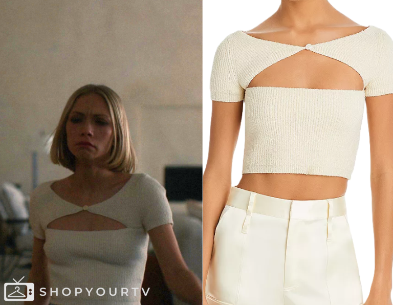 American Horror Story: Season 12 Episode 8 Cora's Knit Cut Out Sweater ...