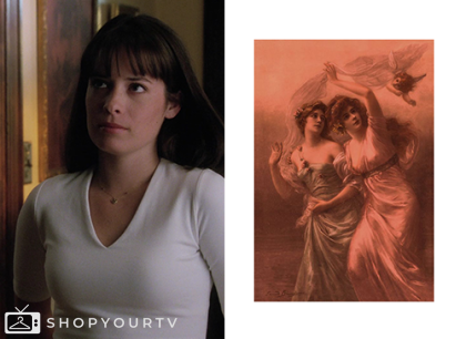 Charmed (1998): Season 1 Episode 7 Manor's Orange Art Print | Shop Your TV