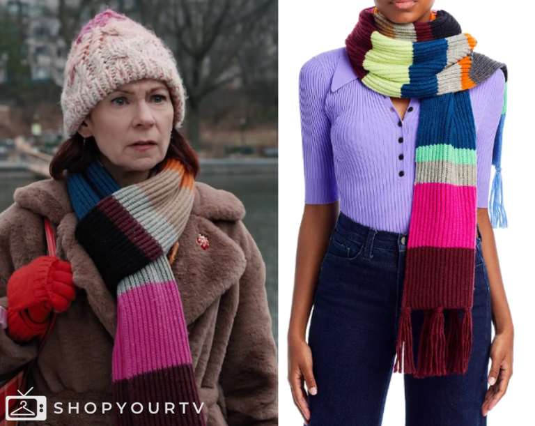 Elsbeth: Season 1 Episode 6 Elsbeth's Striped Scarf | Shop Your TV