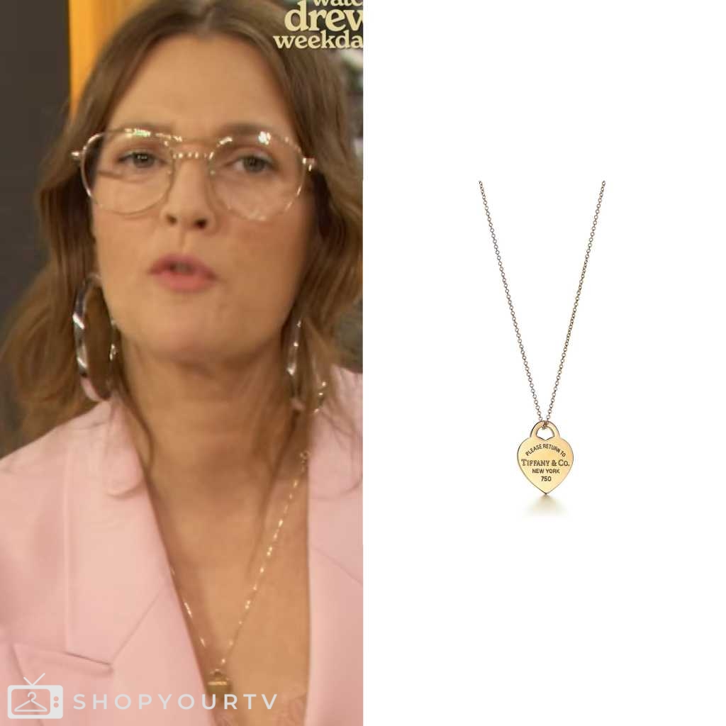 Drew Barrymore Show: April 2024 Drew Barrymore’s Gold Necklace | Shop ...