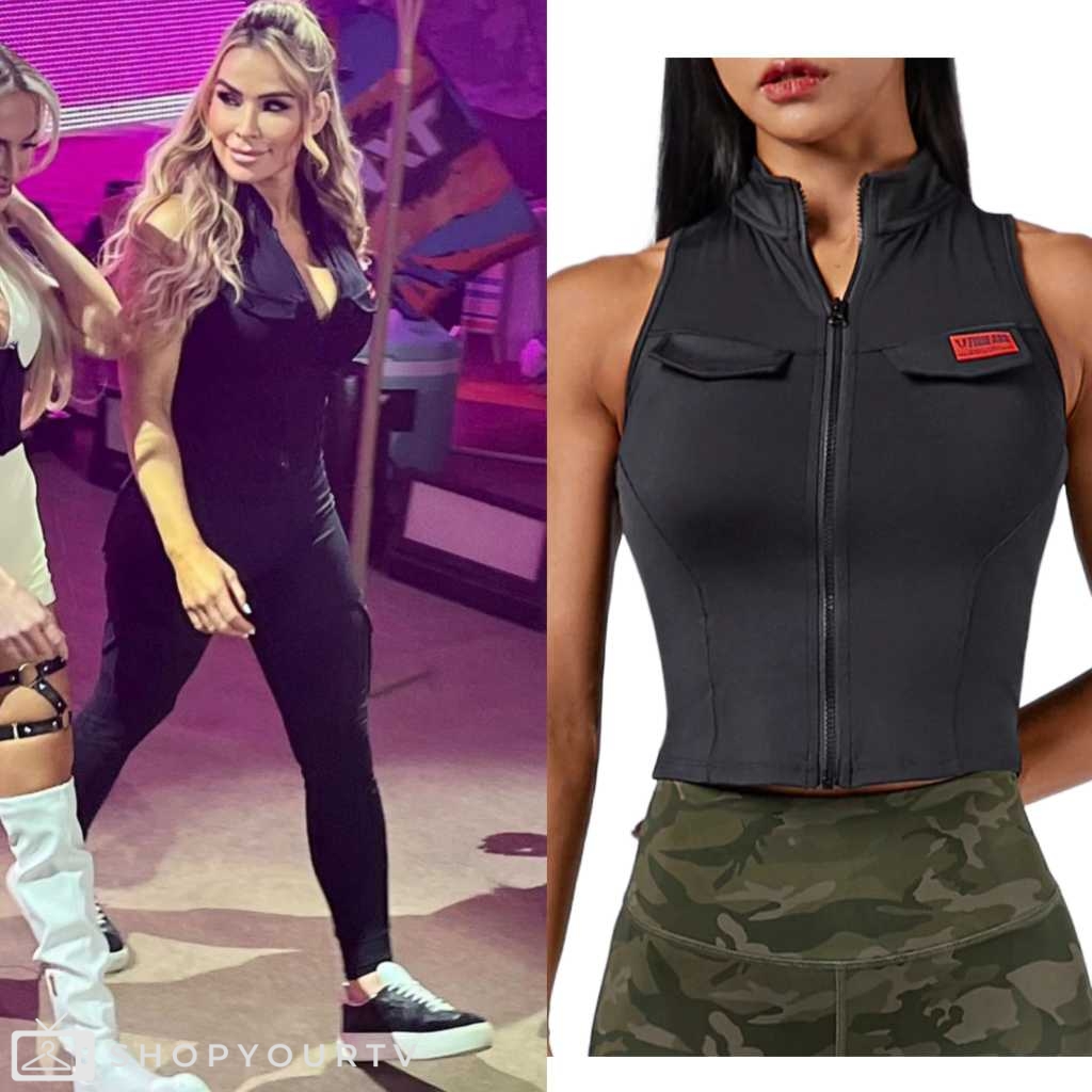 WWE NXT: April 2024 Natalya's Black Tank Top | Shop Your TV